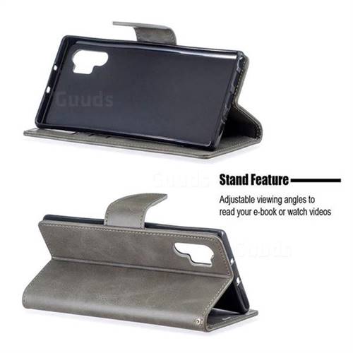 Classic Sheepskin PU Leather Phone Wallet Case for Samsung Galaxy Note ...