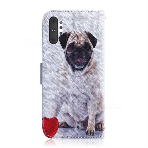 Pug Dog PU Leather Wallet Case for Samsung Galaxy Note 10+ (6.75 inch ...