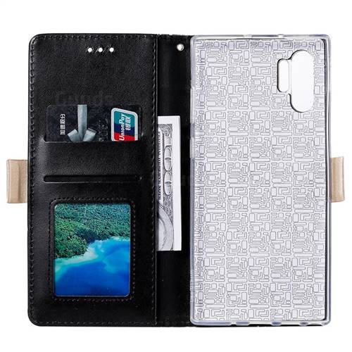 Luxury Lace Zipper Stitching Leather Phone Wallet Case for Samsung ...