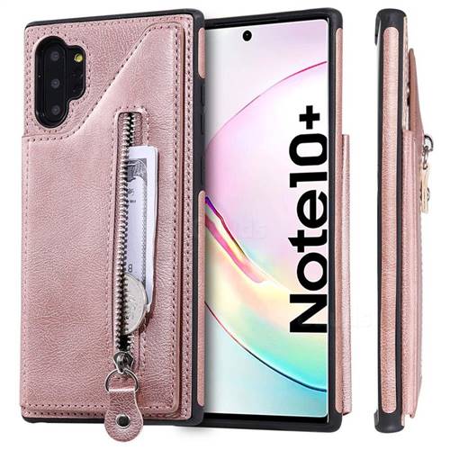 Retro Buckle Zipper Anti-fall Leather Phone Back Cover for Samsung ...