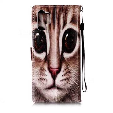 Coffe Cat Smooth Leather Phone Wallet Case for Samsung Galaxy Note 10 ...