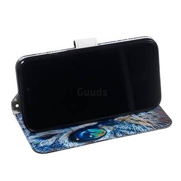 Blue Cat Smooth Leather Phone Wallet Case for Samsung Galaxy Note 10 ...