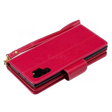 Embossing Cat Girl 9 Card Leather Wallet Case for Samsung Galaxy Note ...