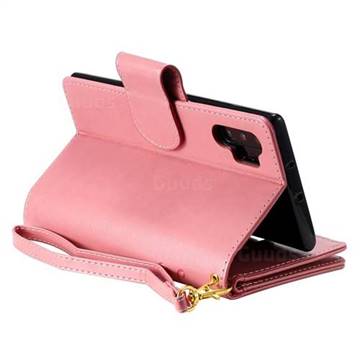 Embossing Cat Girl 9 Card Leather Wallet Case for Samsung Galaxy Note ...