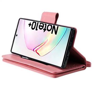 Embossing Cat Girl 9 Card Leather Wallet Case for Samsung Galaxy Note ...