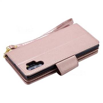 Embossing Cat Girl 9 Card Leather Wallet Case for Samsung Galaxy Note ...