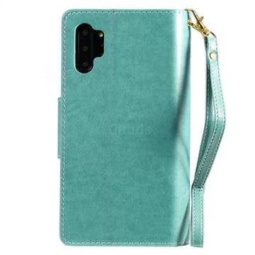 Embossing Cat Girl 9 Card Leather Wallet Case for Samsung Galaxy Note ...