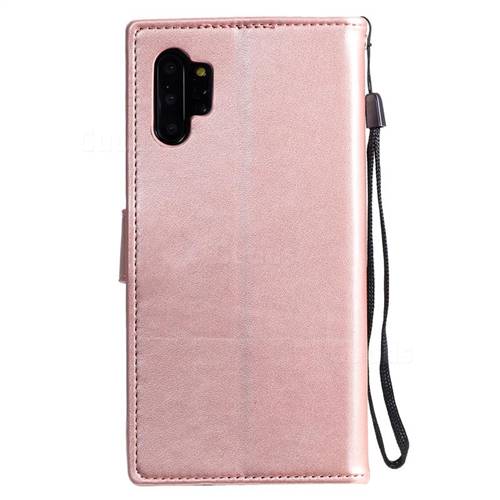 Embossing Cherry Blossom Cat Leather Wallet Case for Samsung Galaxy ...