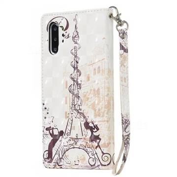 Tower Couple 3D Painted Leather Wallet Phone Case for Samsung Galaxy ...