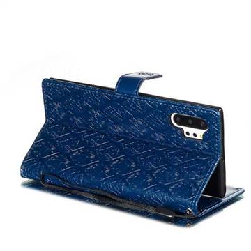 Intricate Embossing Rattan Flower Leather Wallet Case for Samsung ...