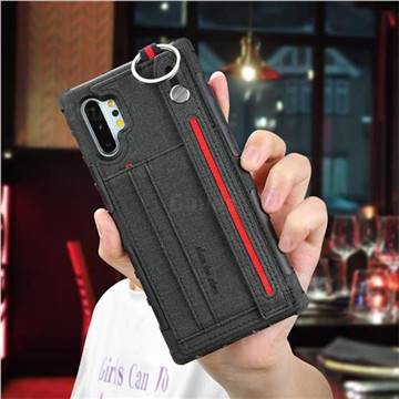 British Style Canvas Pattern Multi-function Leather Phone Case for ...