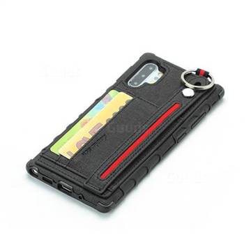 British Style Canvas Pattern Multi-function Leather Phone Case for ...