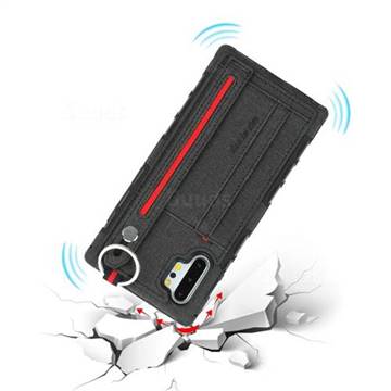 British Style Canvas Pattern Multi-function Leather Phone Case for ...