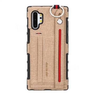 British Style Canvas Pattern Multi-function Leather Phone Case for ...