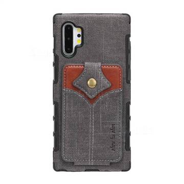 Maple Pattern Canvas Multi-function Leather Phone Back Cover for ...