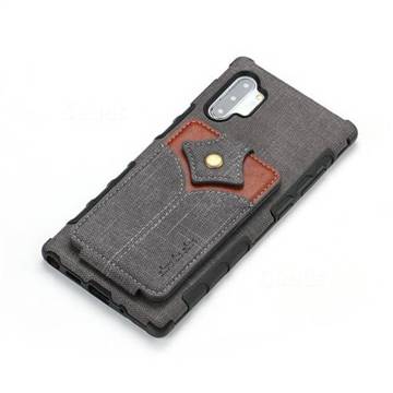 Maple Pattern Canvas Multi-function Leather Phone Back Cover for ...