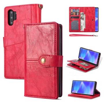 Retro Luxury Multipurpose Purse Phone Case for Samsung Galaxy Note 10 ...