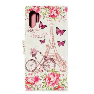 Bicycle Flower Tower 3D Painted Leather Phone Wallet Case for Samsung ...
