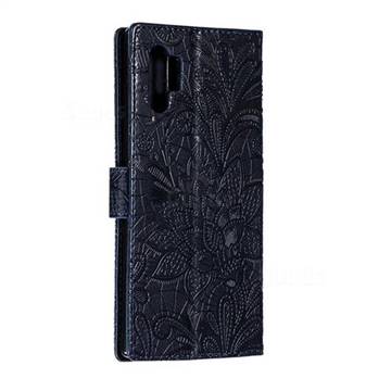 Intricate Embossing Lace Jasmine Flower Leather Wallet Case for Samsung ...