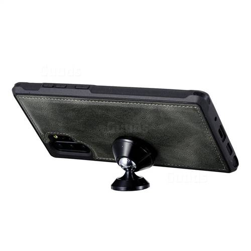 Retro Multifunction Zipper Magnetic Separable Leather Phone Case Cover ...