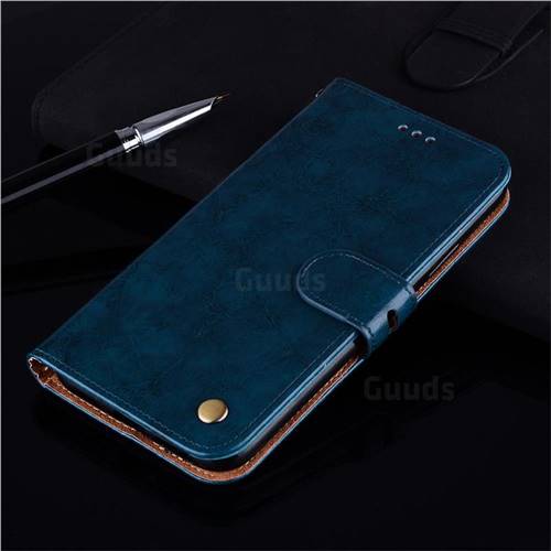Luxury Retro Oil Wax PU Leather Wallet Phone Case for Samsung Galaxy ...