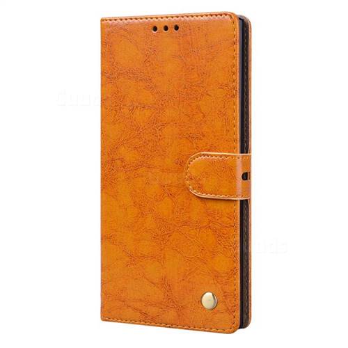 Luxury Retro Oil Wax PU Leather Wallet Phone Case for Samsung Galaxy ...