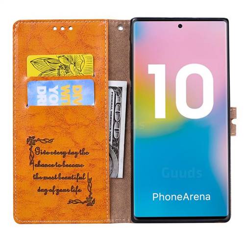 Luxury Retro Oil Wax PU Leather Wallet Phone Case for Samsung Galaxy ...