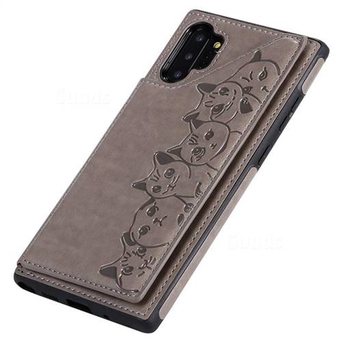 Yikatu Luxury Cute Cats Multifunction Magnetic Card Slots Stand Leather ...