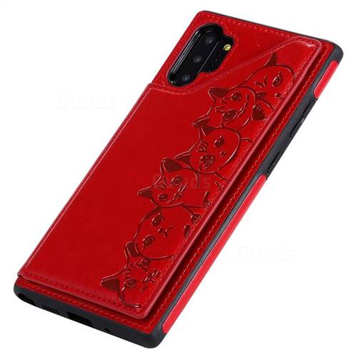 Yikatu Luxury Cute Cats Multifunction Magnetic Card Slots Stand Leather ...