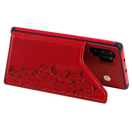 Yikatu Luxury Cute Cats Multifunction Magnetic Card Slots Stand Leather ...