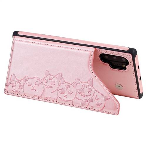 Yikatu Luxury Cute Cats Multifunction Magnetic Card Slots Stand Leather ...