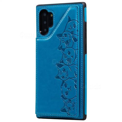 Yikatu Luxury Cute Cats Multifunction Magnetic Card Slots Stand Leather ...