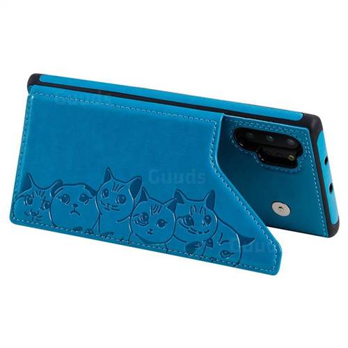 Yikatu Luxury Cute Cats Multifunction Magnetic Card Slots Stand Leather ...