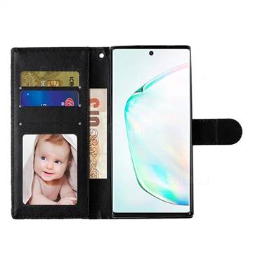 Leopard Panther 3D Leather Phone Holster Wallet Case for Samsung Galaxy ...