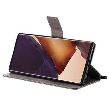 Embossing Sunflower Leather Wallet Case for Samsung Galaxy Note 20 ...