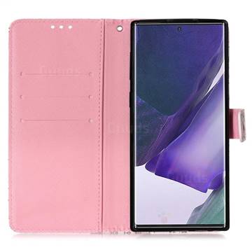 Beautiful 3D Painted Leather Wallet Case for Samsung Galaxy Note 20 ...