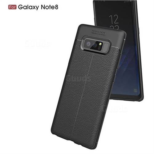 Luxury Auto Focus Litchi Texture Silicone TPU Back Cover for Samsung ...