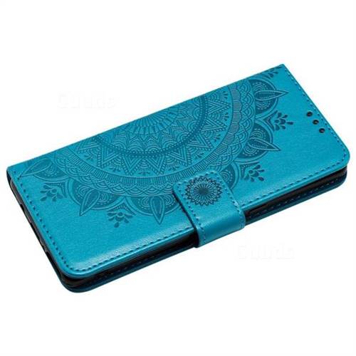 Intricate Embossing Datura Leather Wallet Case for Samsung Galaxy Note ...