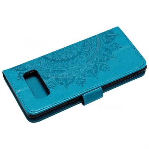 Intricate Embossing Datura Leather Wallet Case for Samsung Galaxy Note ...