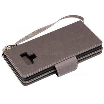 Embossing Cat Girl 9 Card Leather Wallet Case for Samsung Galaxy Note9 ...