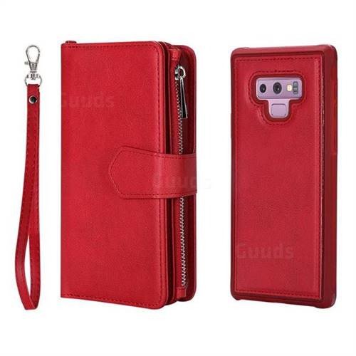 Retro Luxury Multifunction Zipper Leather Phone Wallet for Samsung ...