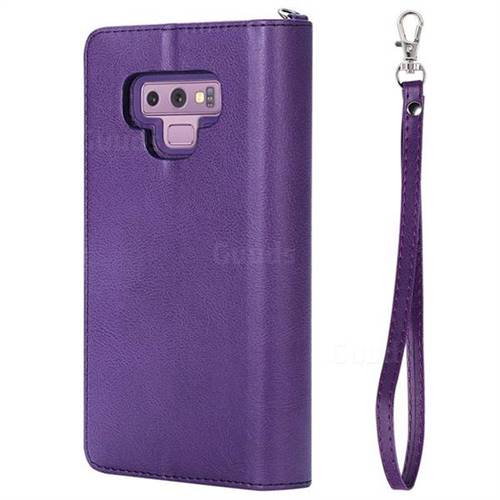 Retro Luxury Multifunction Zipper Leather Phone Wallet for Samsung ...