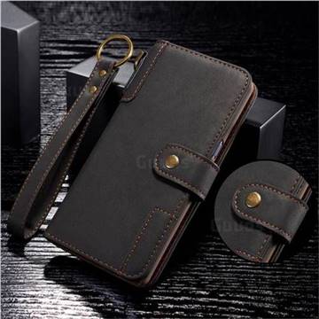 Retro Luxury Cowhide Leather Wallet Case for Samsung Galaxy Note9 ...