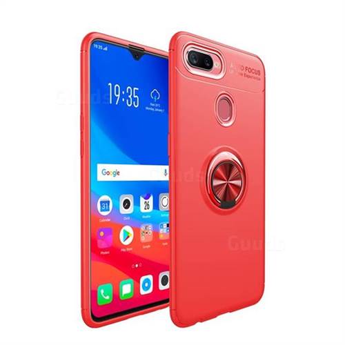 Auto Focus Invisible Ring Holder Soft Phone Case for Oppo F9 (F9 Pro ...