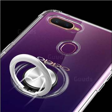 Anti-fall Invisible Press Bounce Ring Holder Phone Cover for Oppo F9 ...