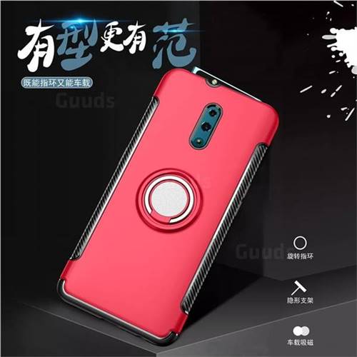 Armor Anti Drop Carbon PC + Silicon Invisible Ring Holder Phone Case ...