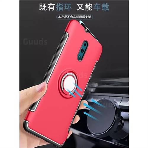 Armor Anti Drop Carbon PC + Silicon Invisible Ring Holder Phone Case ...