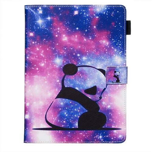 Panda Baby Matte Leather Wallet Tablet Case for Samsung Galaxy Tab A 8. ...