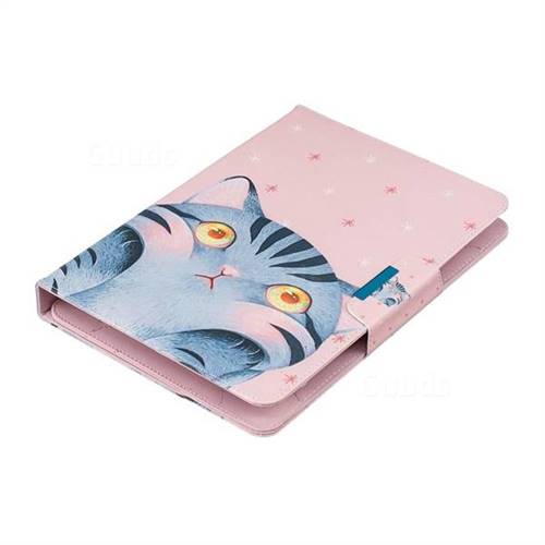 10 Inch Universal Tablet Flip Cover Folio Stand Leather Wallet Tablet ...