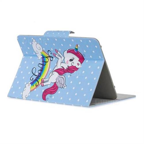 10 Inch Universal Tablet Flip Cover Folio Stand Leather Wallet Tablet ...